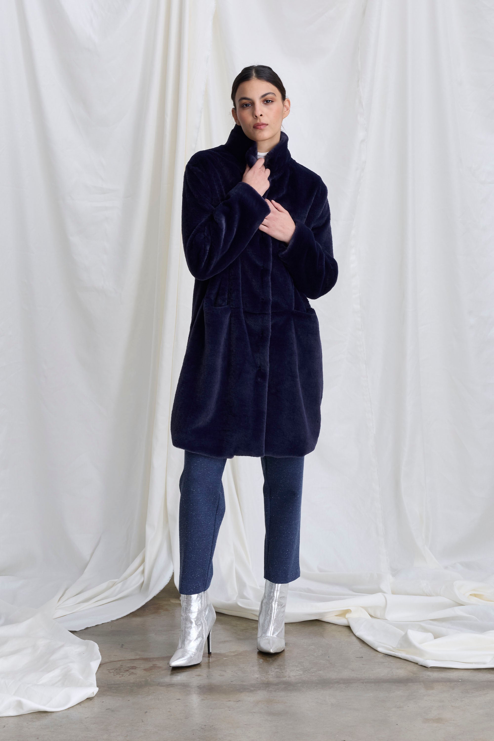 Long Faux Fur Coat 7870 6110 – European Culture